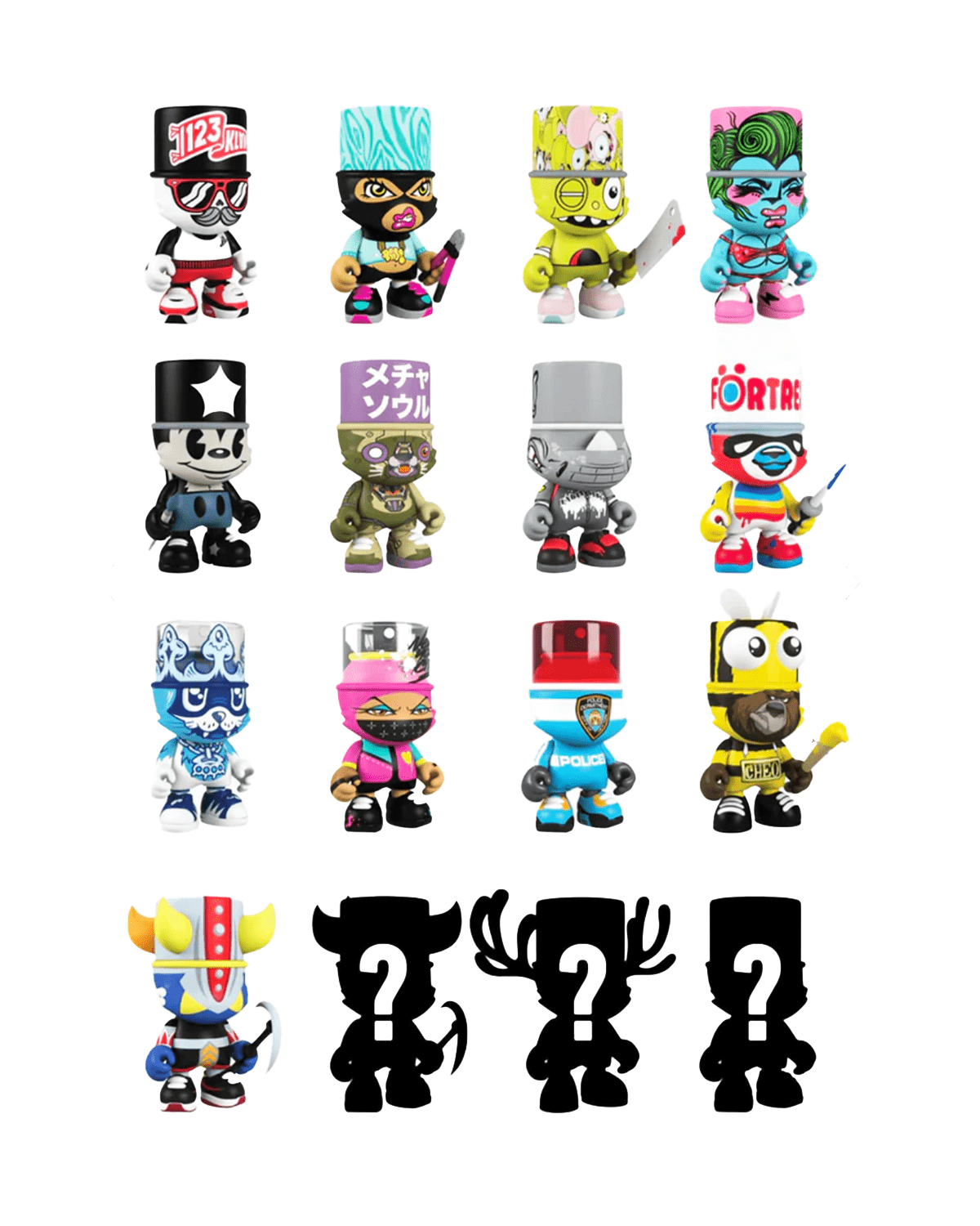 Superplastic Blind Boxes Kranky Series One 3” 1 Piece – LIKELIHOOD